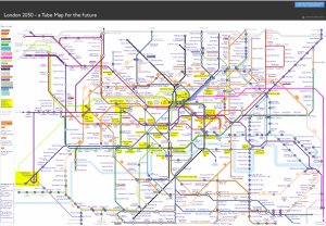 What The Tube Map Could Look Like In 2050 - Randomly London